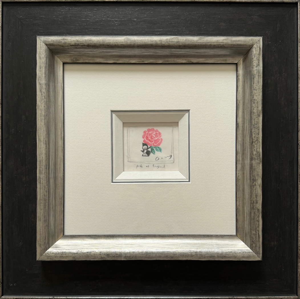Doug Hyde 'English Rose' Original - EzelDotz