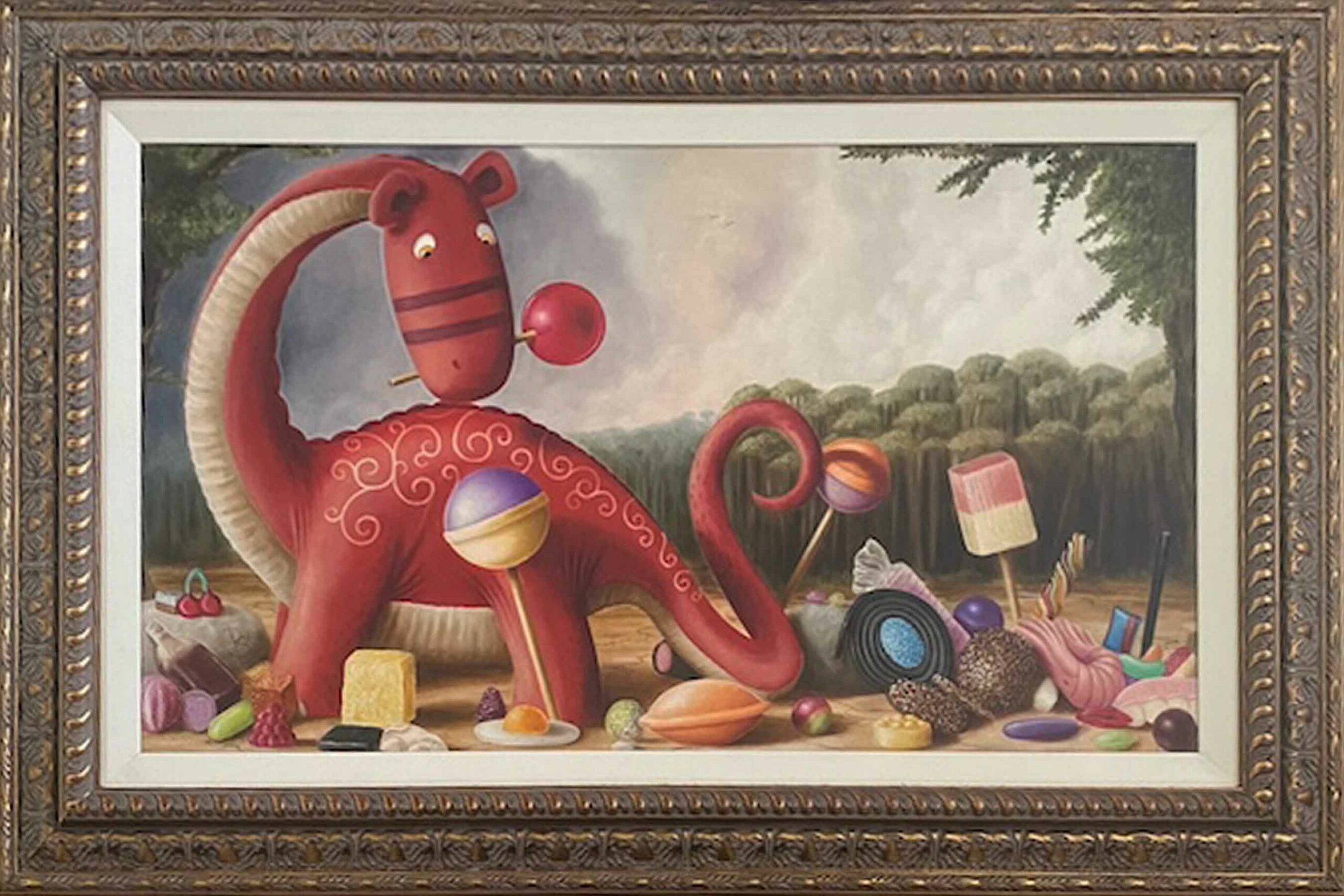 Peter Smith 'Tuppenny Pennysaurus' Limited Edition (Remarqued) - EzelDotz
