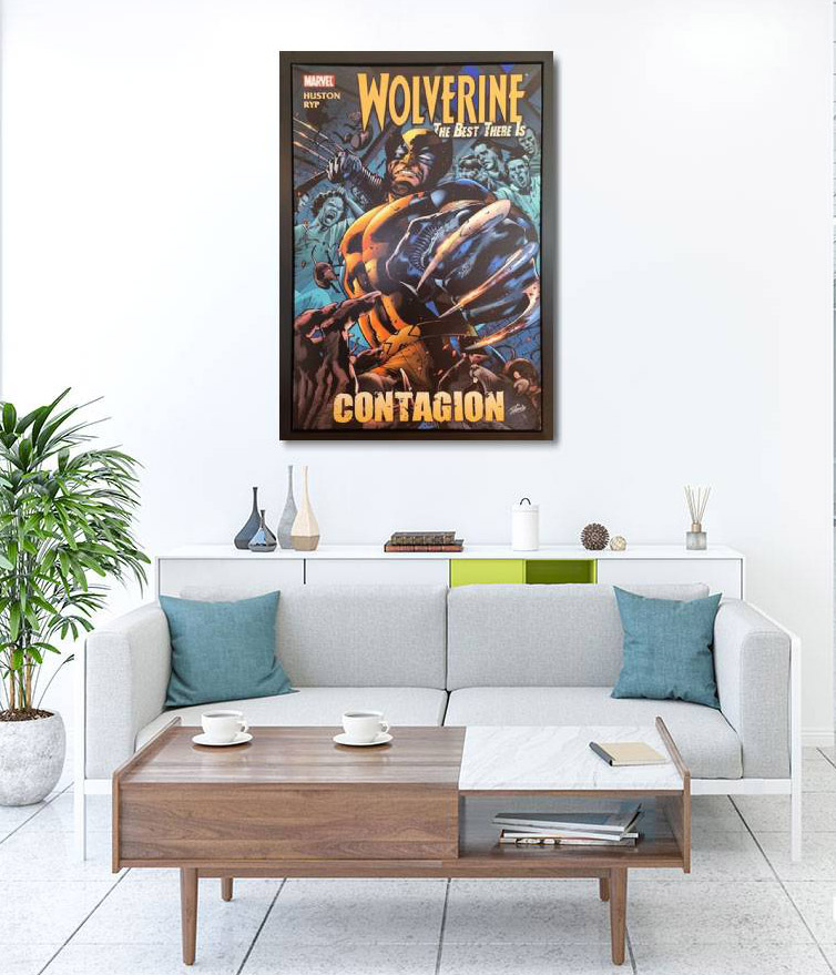 Stan Lee 'Wolverine The Best There Is Vol 1 #1' Monoprint - EzelDotz