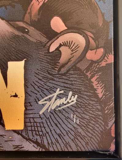 Stan Lee 'Wolverine The Best There Is Vol 1 #1' Monoprint - EzelDotz