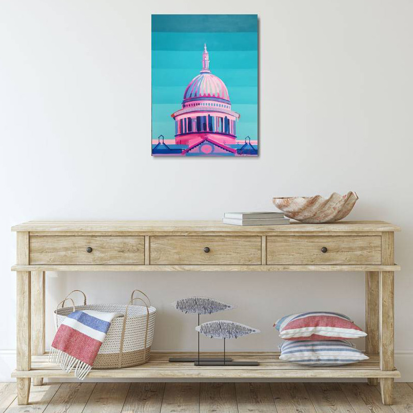 Tim Fowler 'St Pauls Cathedral' Original - EzelDotz