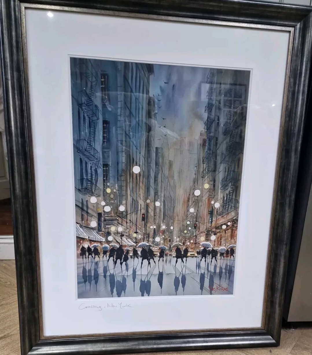 Peter Rodgers 'Crossing, New York' Original - EzelDotz