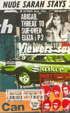 Nick Morris 'Nude Sarah Stays Silent!' Original - EzelDotz