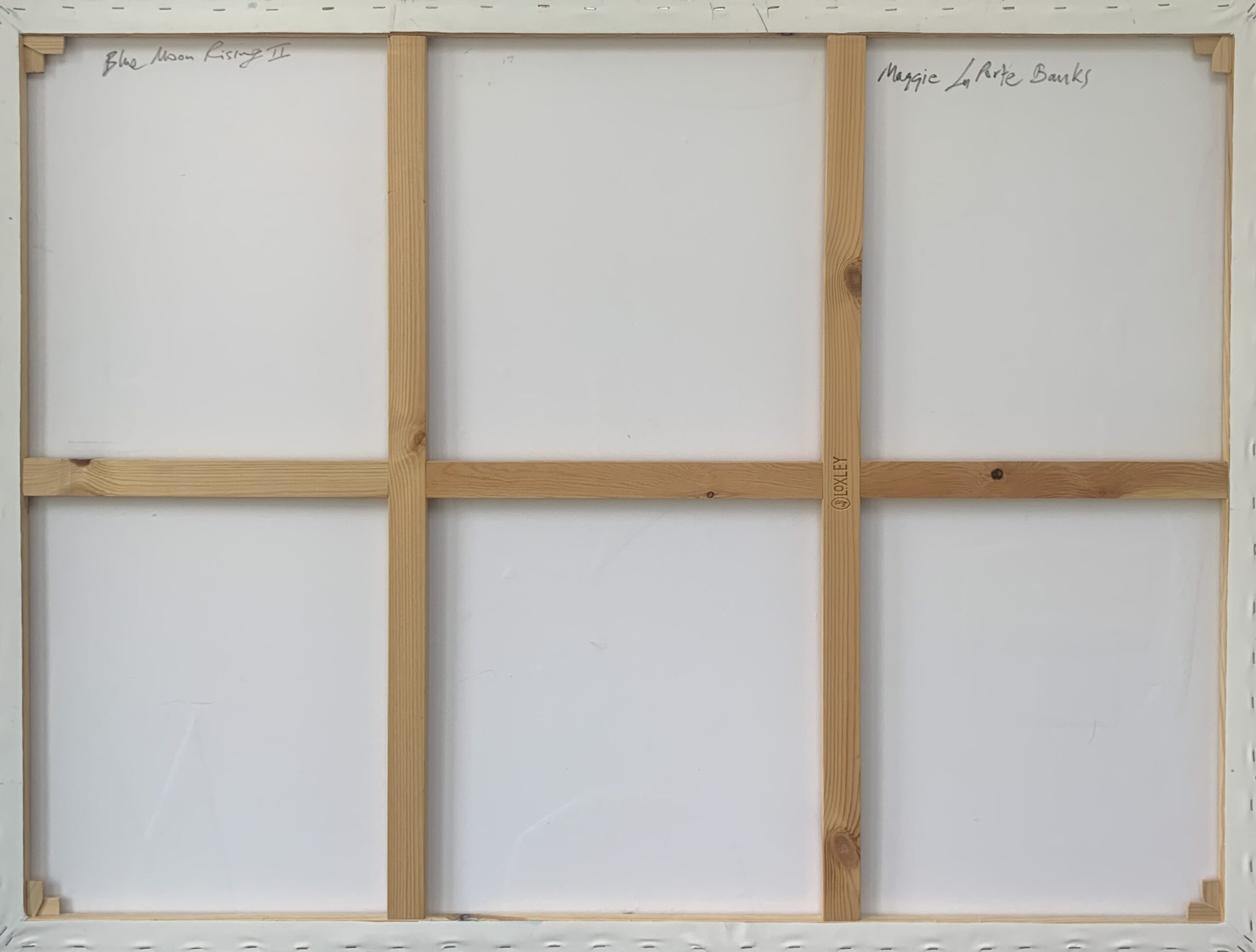 Maggie Laporte-Banks 'Blue Moon Rising 2' Original - EzelDotz